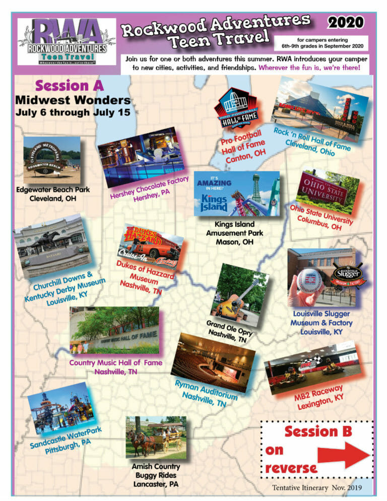 Teen Travel Activities - Diamond Ridge Day Camp